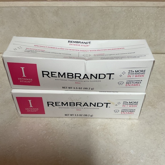 rembrandt | Bath & Body | Lot Of 2 Rembrandt Intense Stain Mint ...